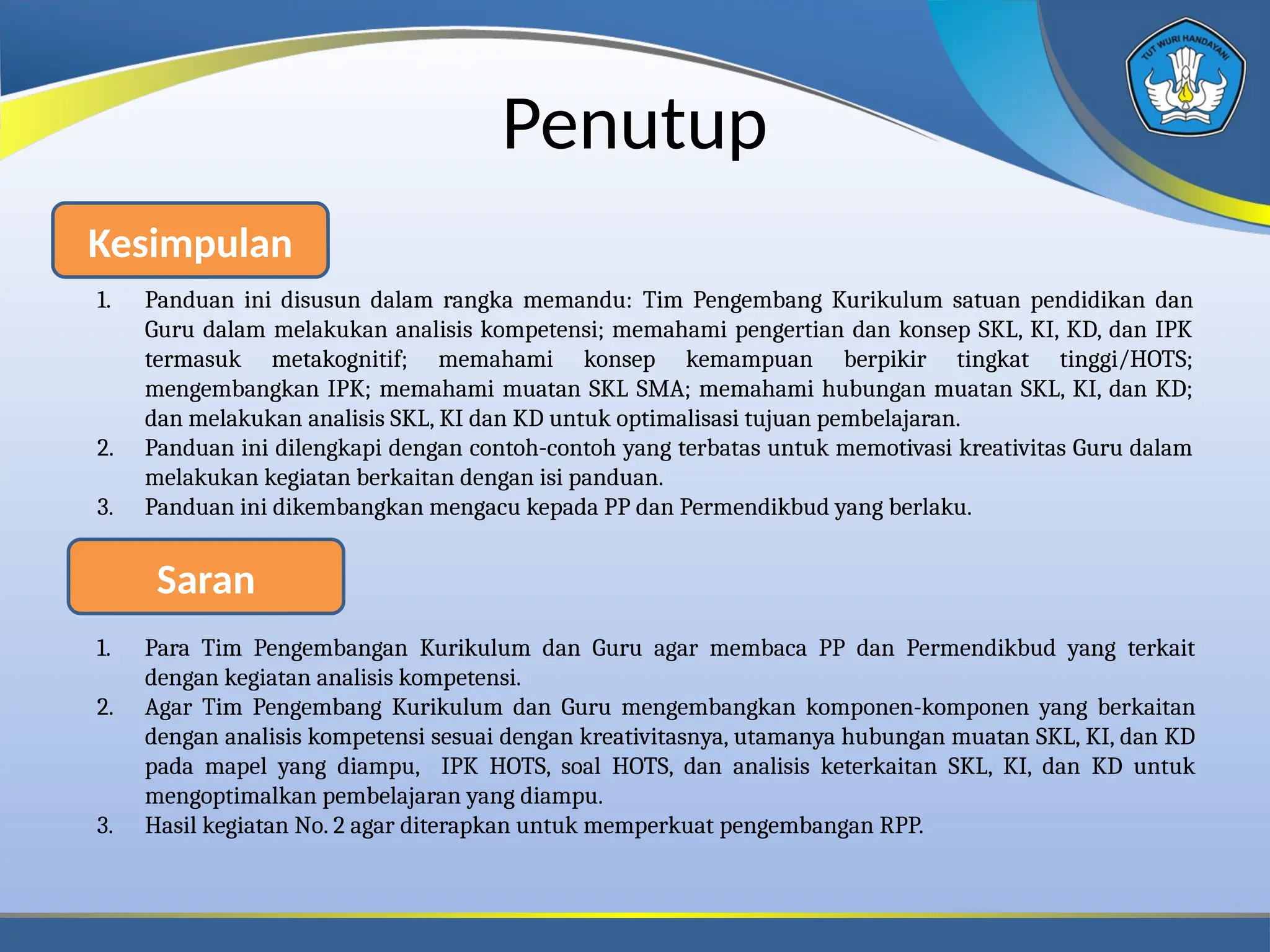 002 PPT ANALISIS KETERKAITAN SKL, KI, KD.pptx | Free Download