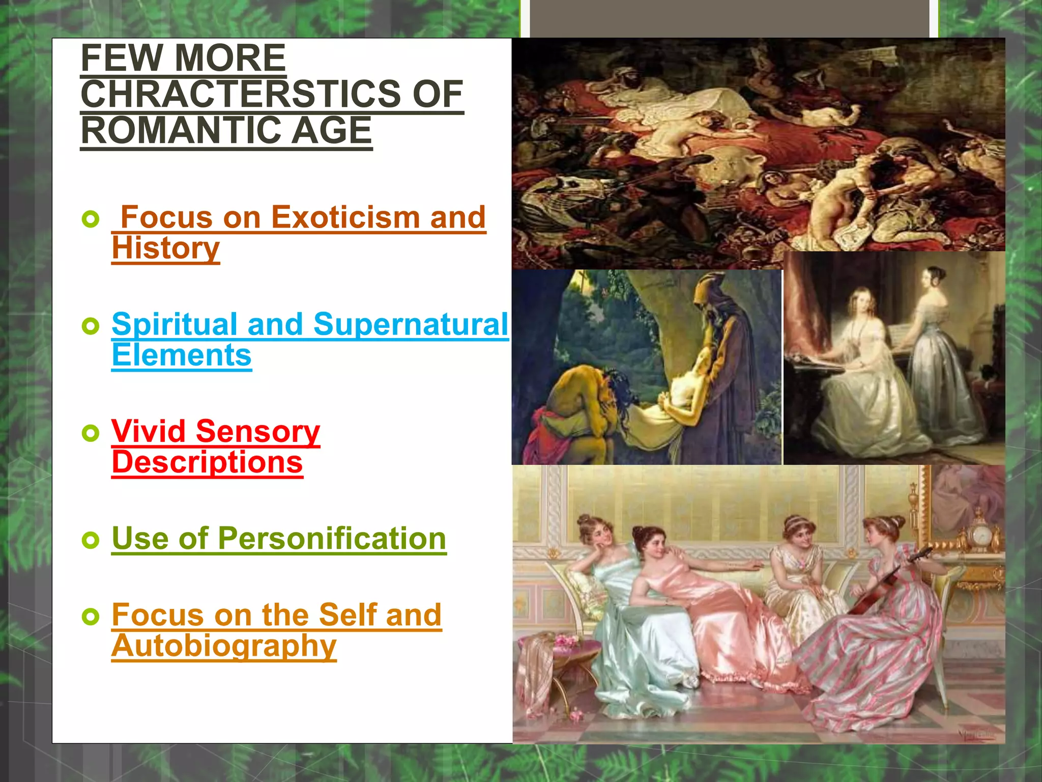 Romantic Age in English Literature | PPTX