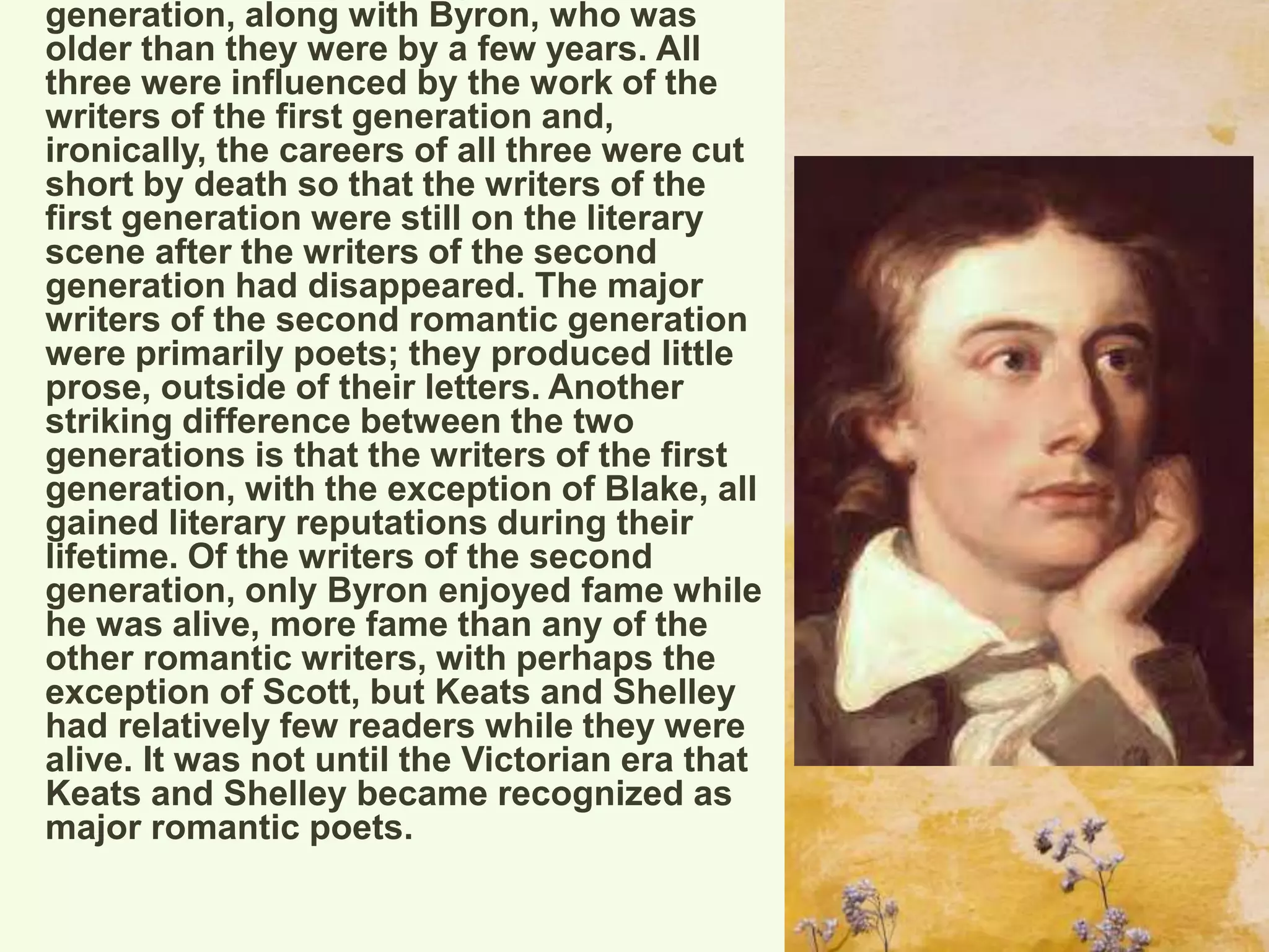 Romantic Age in English Literature | PPTX