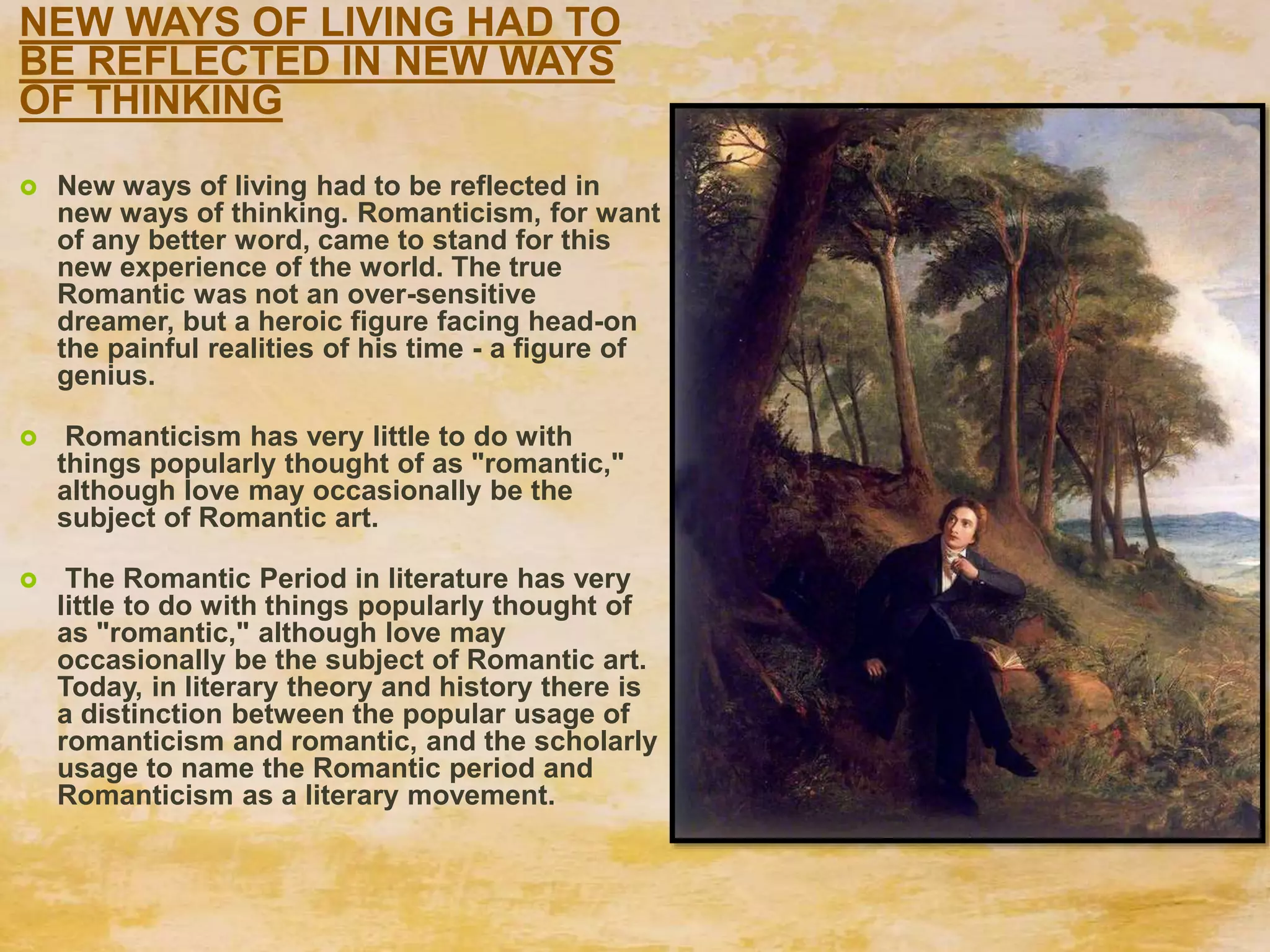 Romantic Age in English Literature | PPTX
