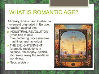 Romantic Age in English Literature | PPTX