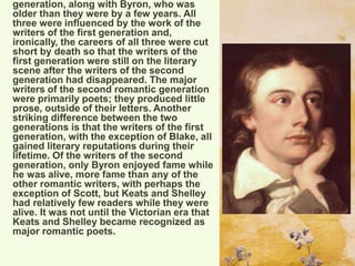 Romantic Age in English Literature | PPTX