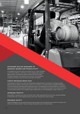 SkidWeigh Classic Series Forklift Weighing Scales | PDF