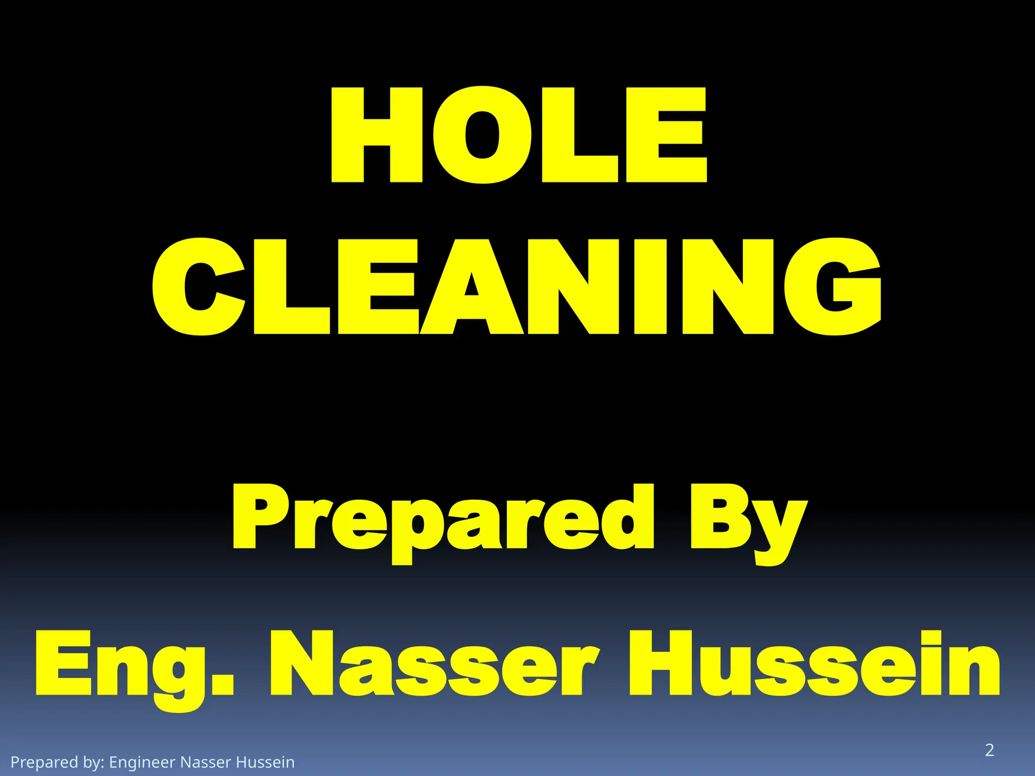 Stuck pipe prevention methods for Hole Cleaning | PPSX