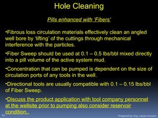 Stuck pipe prevention methods for Hole Cleaning | PPSX