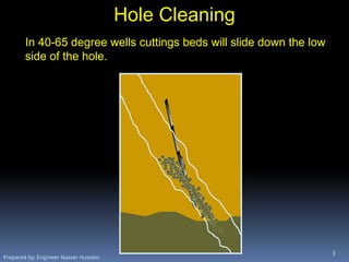 Stuck pipe prevention methods for Hole Cleaning | PPSX