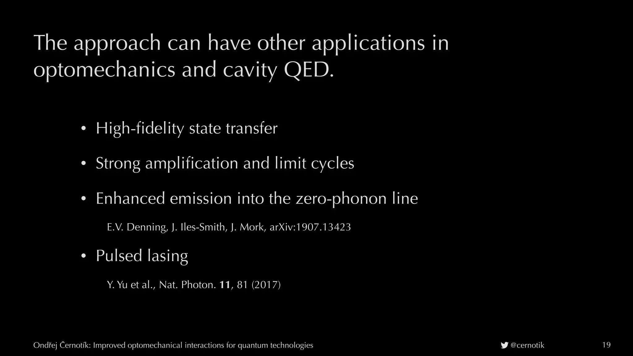 Improved optomechanical interactions for quantum technologies | PDF