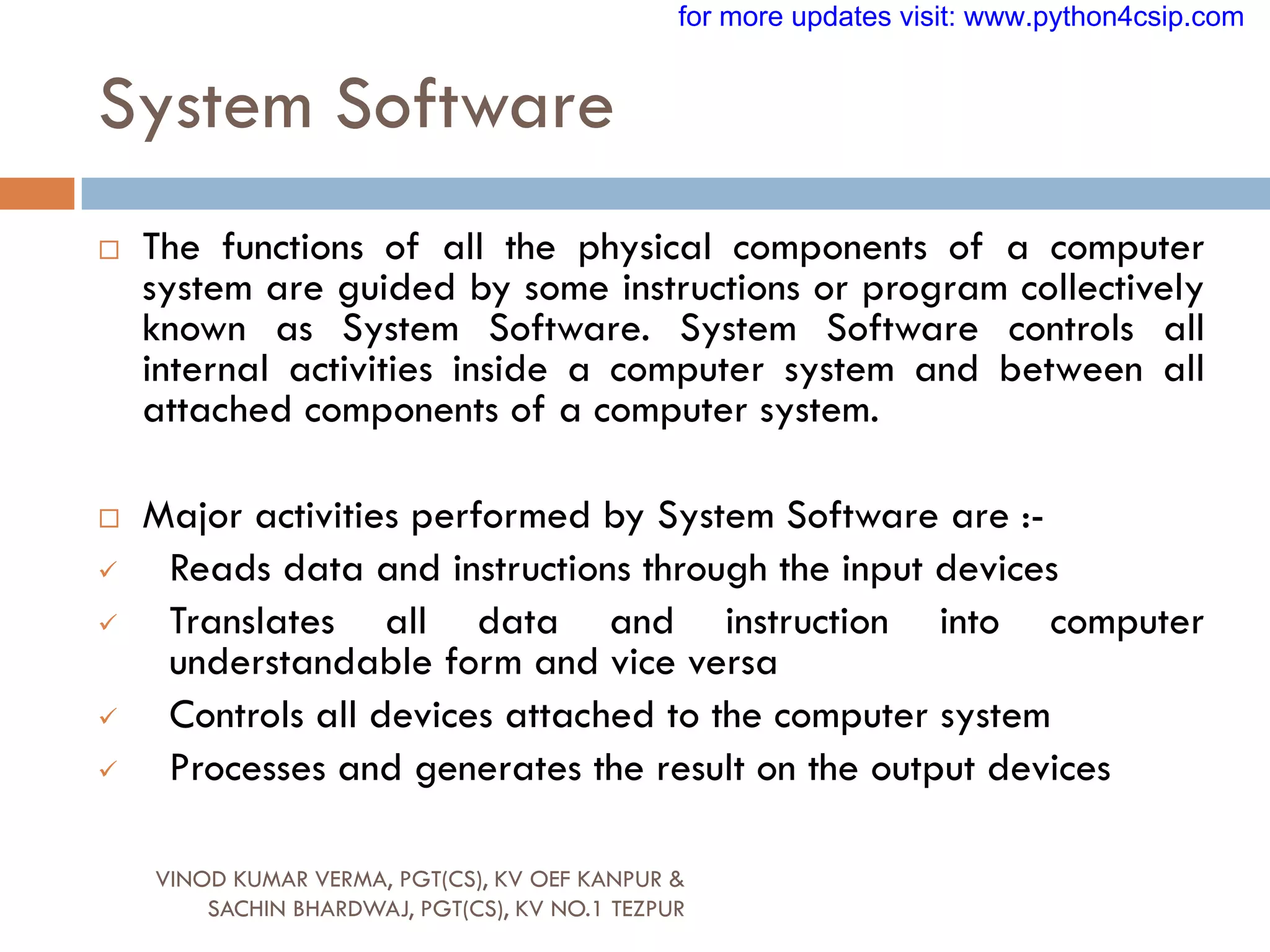 types of software | PPT