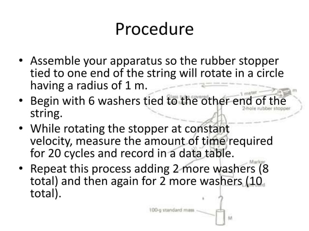 002 uniform circularmotionlab | PPT