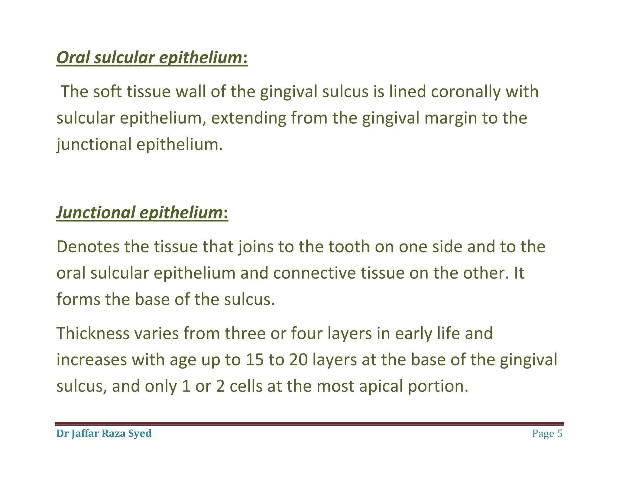 003.biology of periodontal tissues | PDF
