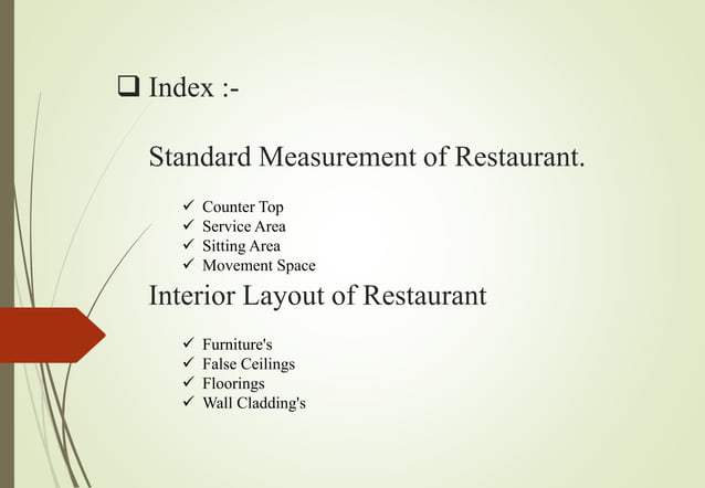 A Case Study Report at Restaurant | PDF