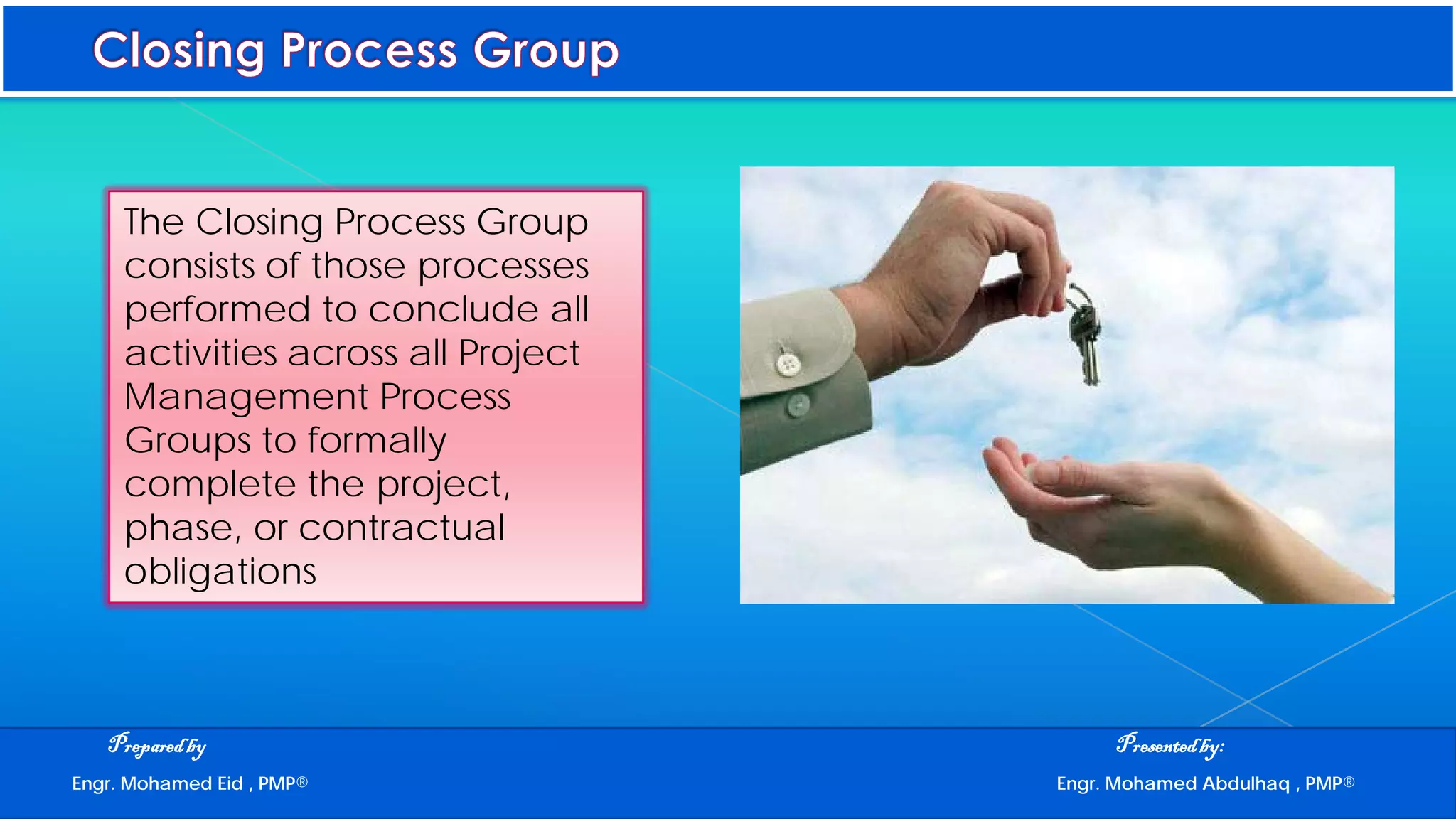 Project management frame work part 3 | PPT