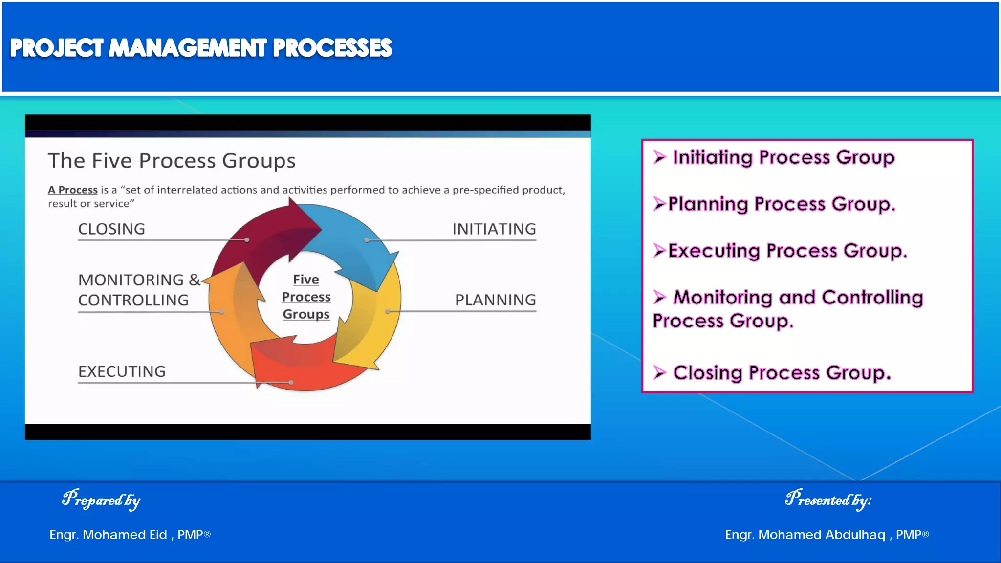 Project management frame work part 3 | PPT