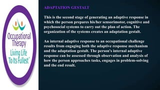 Occupational Adaptation Theory | PPTX