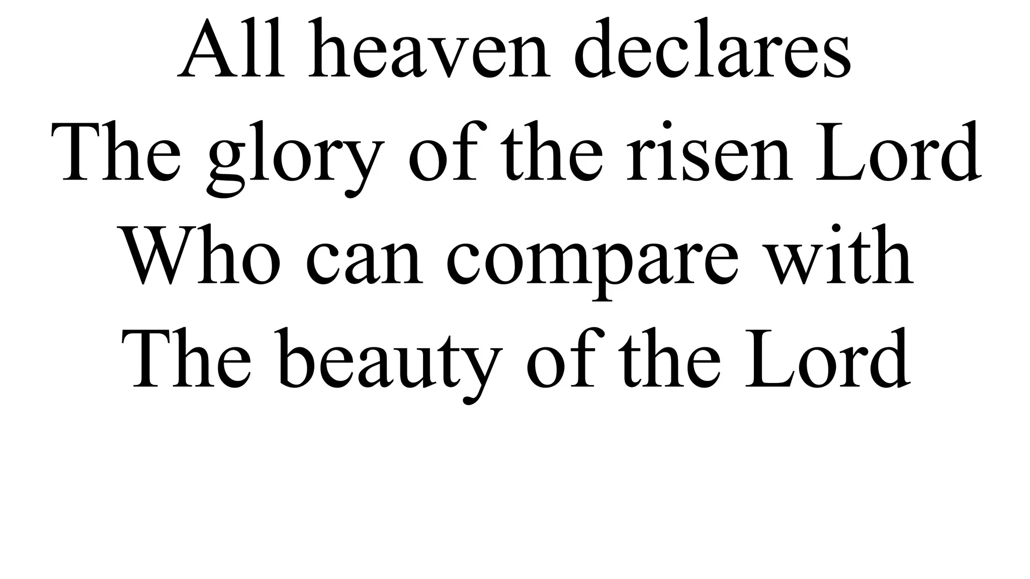 003.All heavens declare.pptx