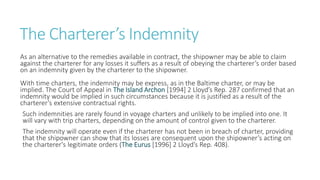 003 - Charterparties and Common Issues.pptx