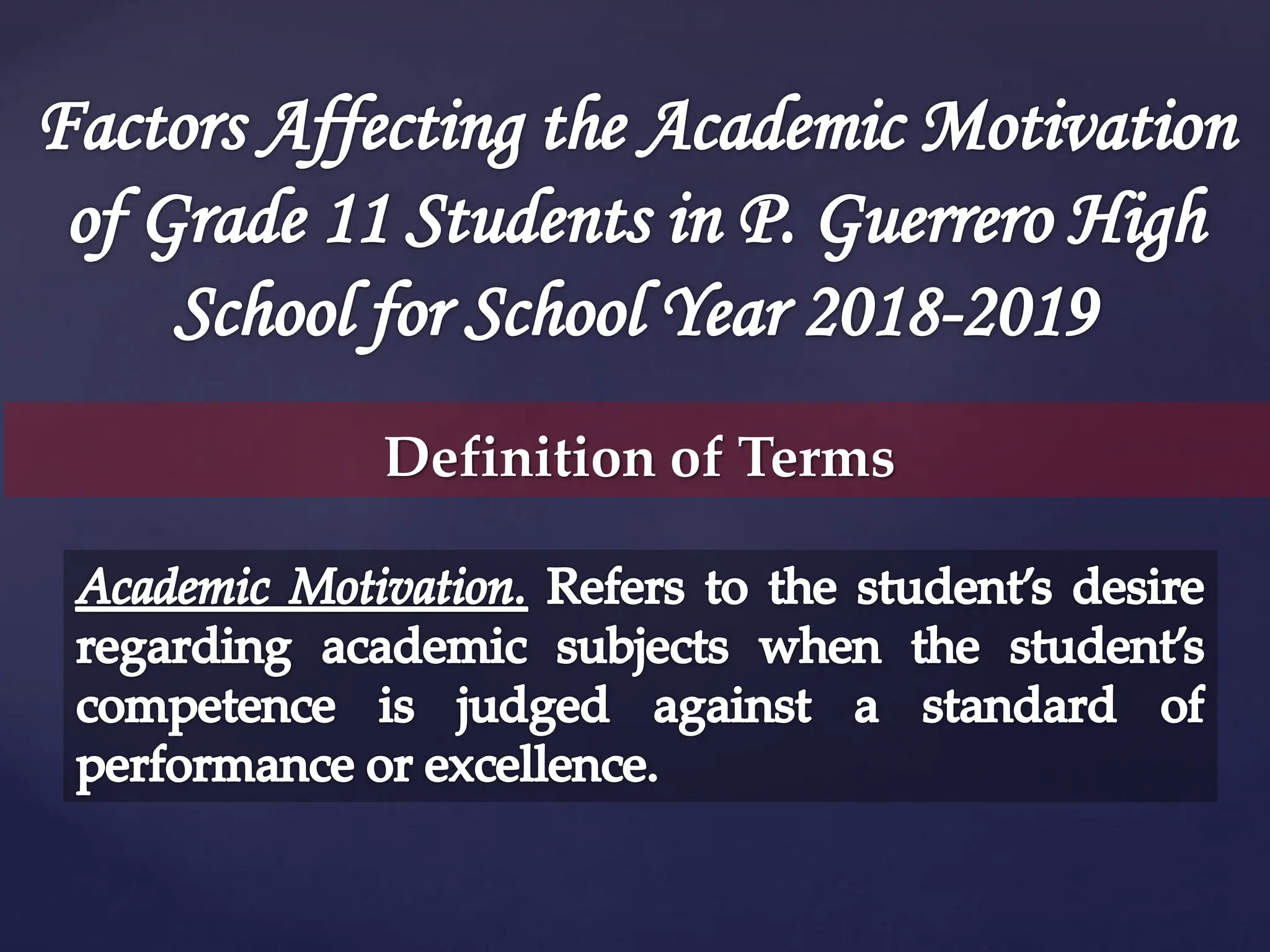 003 - Definition of Terms, Significance of the Study, and Scope and ...