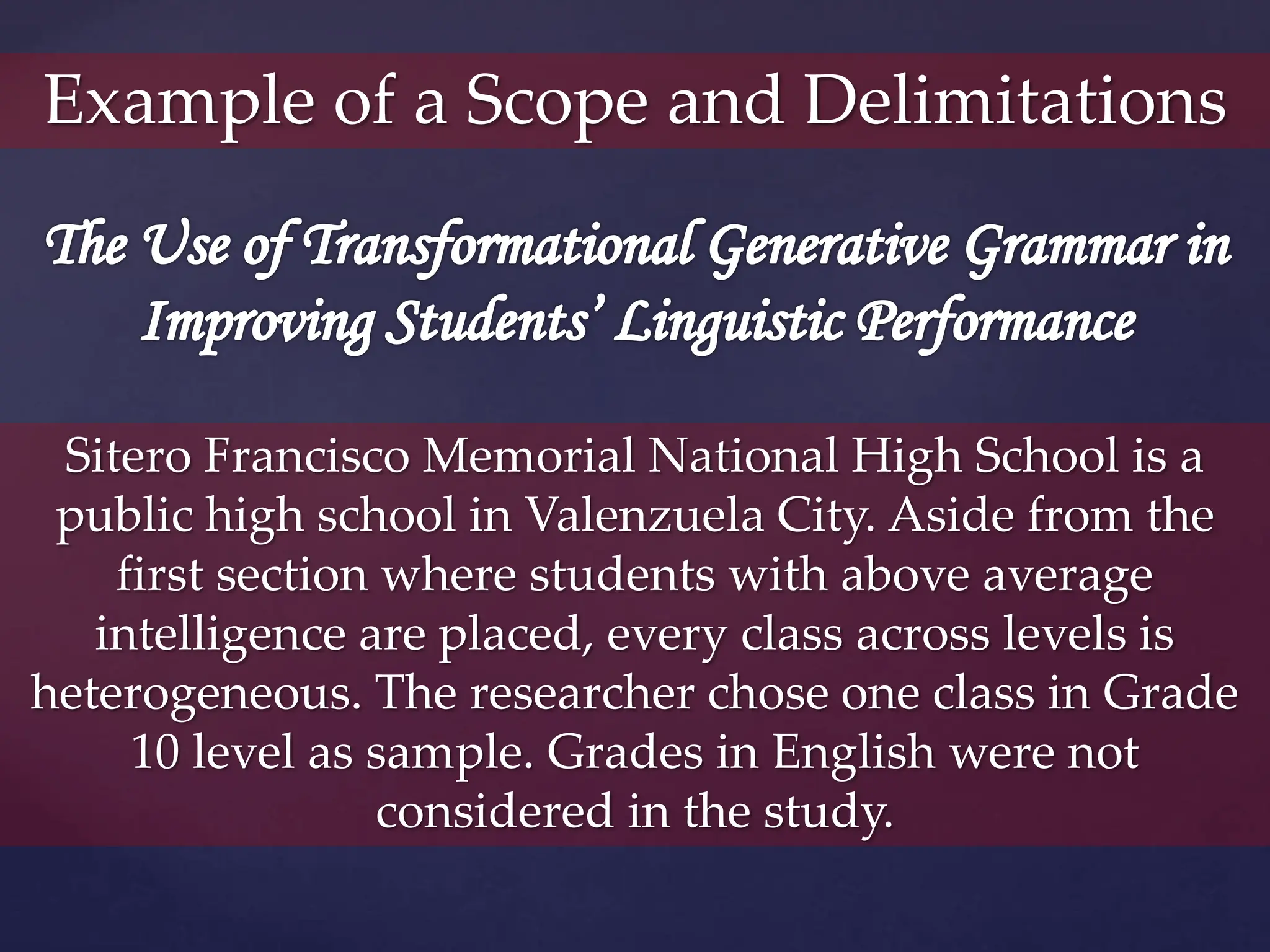 003 - Definition of Terms, Significance of the Study, and Scope and ...