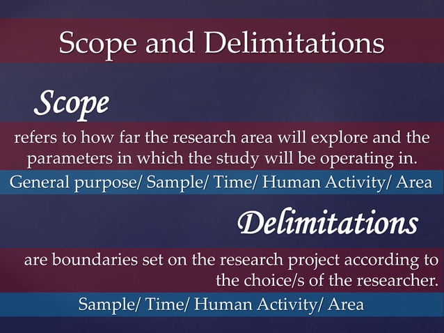003 - Definition of Terms, Significance of the Study, and Scope and ...
