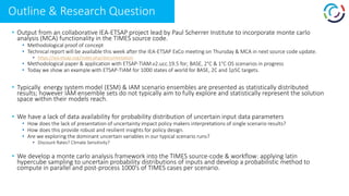 Addressing climate change uncertainty with a monte carloversion of ...