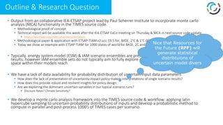 Addressing climate change uncertainty with a monte carloversion of ...