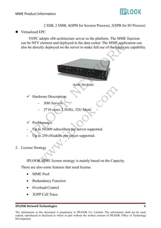 IPLOOK MME PRODUCT INFORMATION | PDF