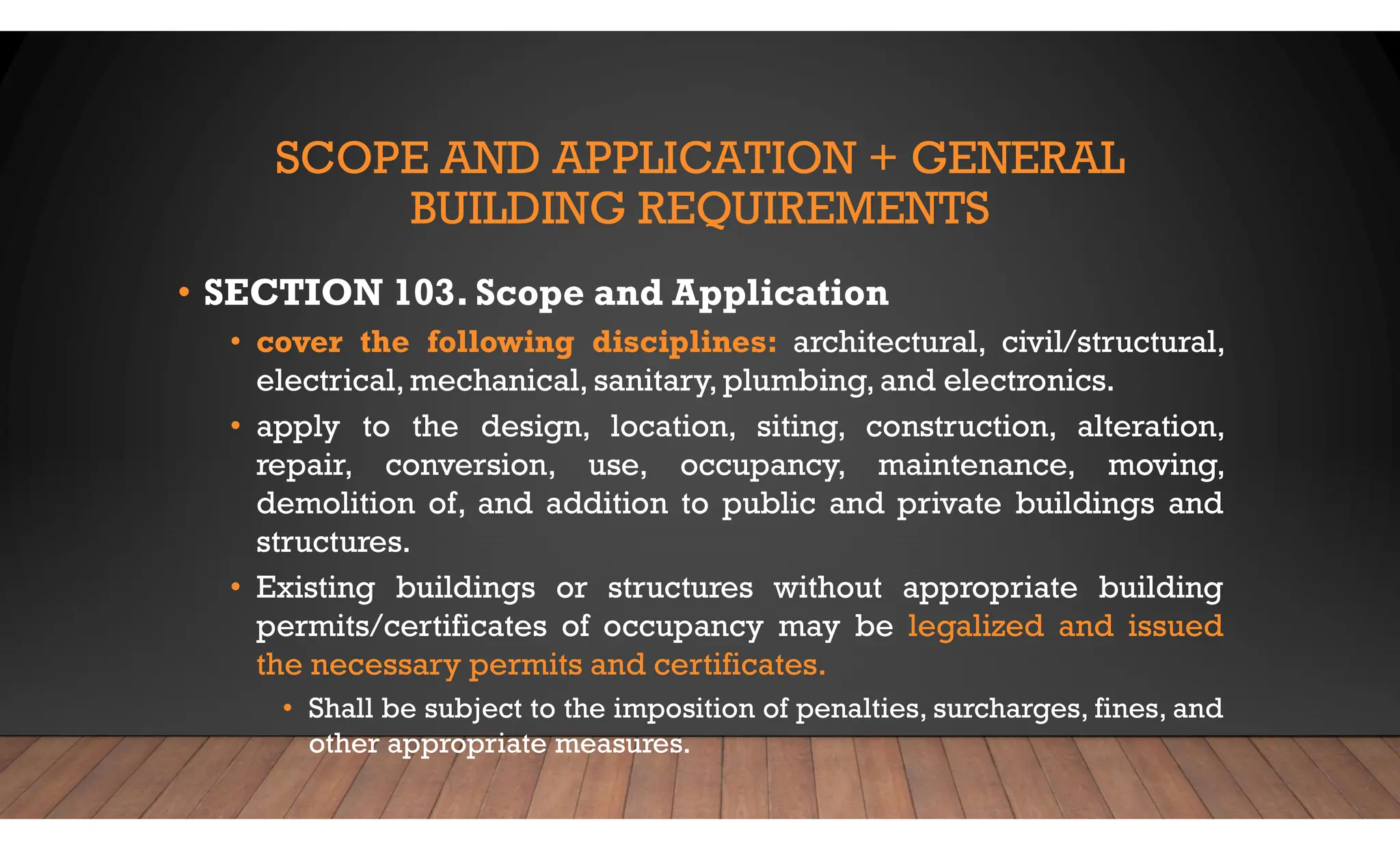 NATIONAL BUILDING CODE OF THE PHILIPPINES 1096 Rule 1 and 2 | PDF