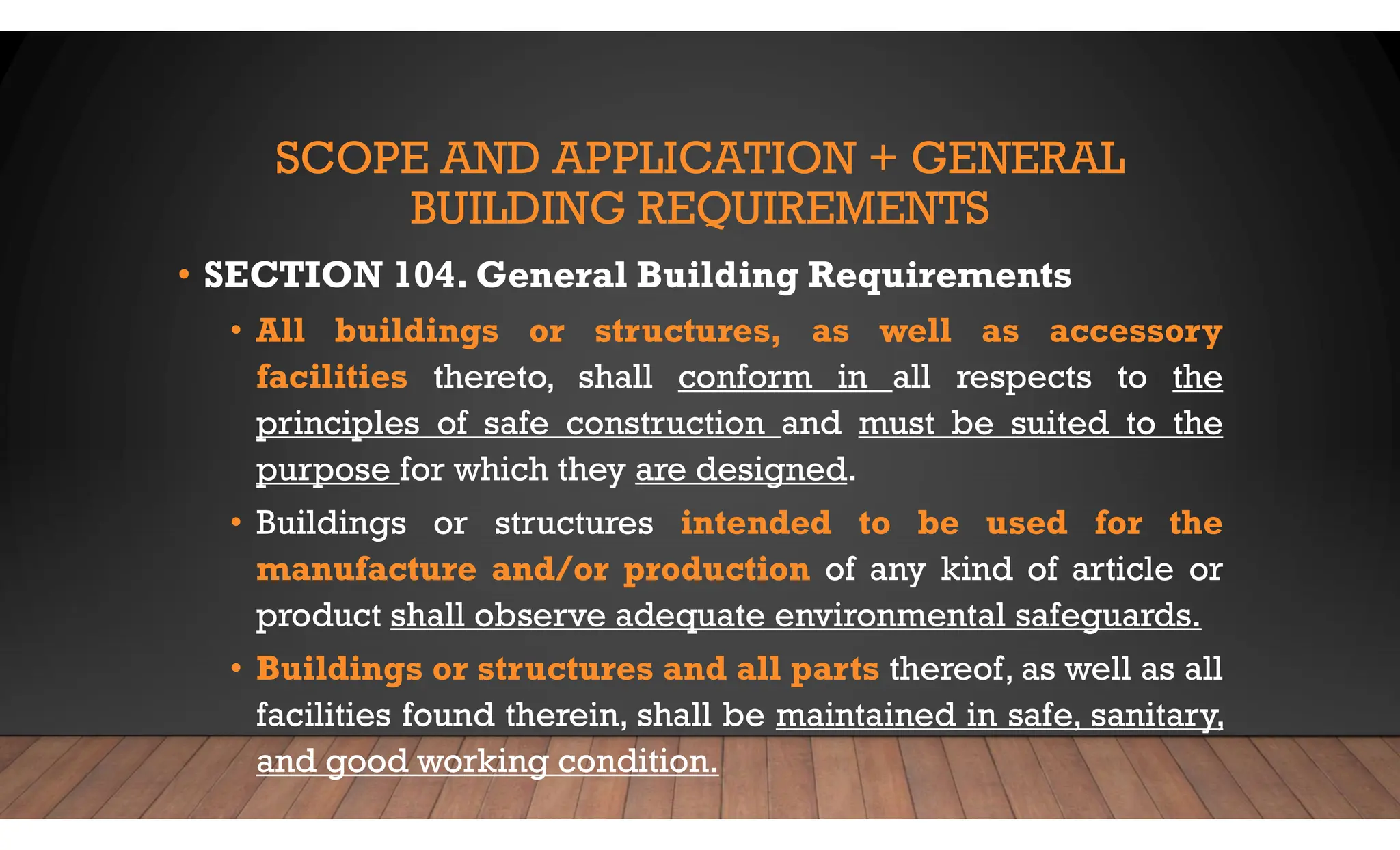 NATIONAL BUILDING CODE OF THE PHILIPPINES 1096 Rule 1 and 2 | PDF