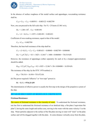 propulsion engineering-02-resistance of ships | PDF
