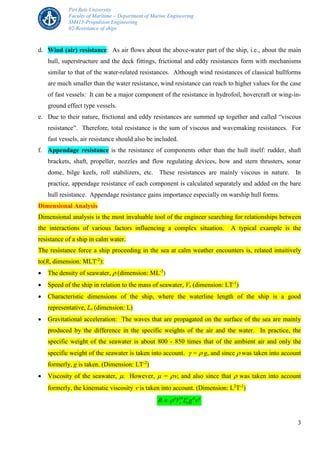 propulsion engineering-02-resistance of ships | PDF