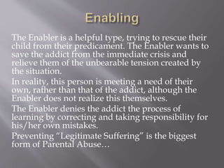 Addiction in young adults treating family | PPT