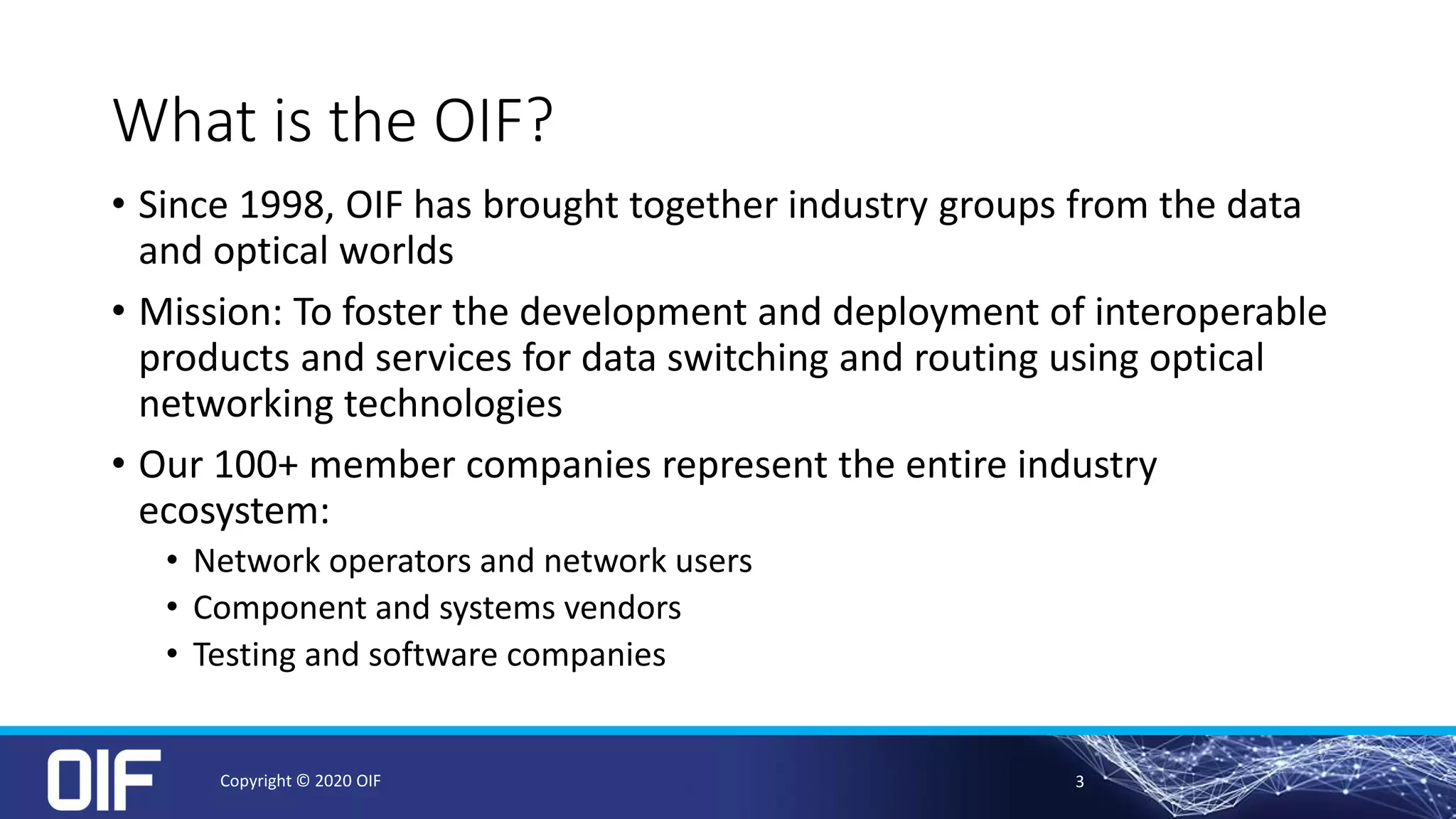 OIF CEI-112G at OFC 2020 Presentation | PDF
