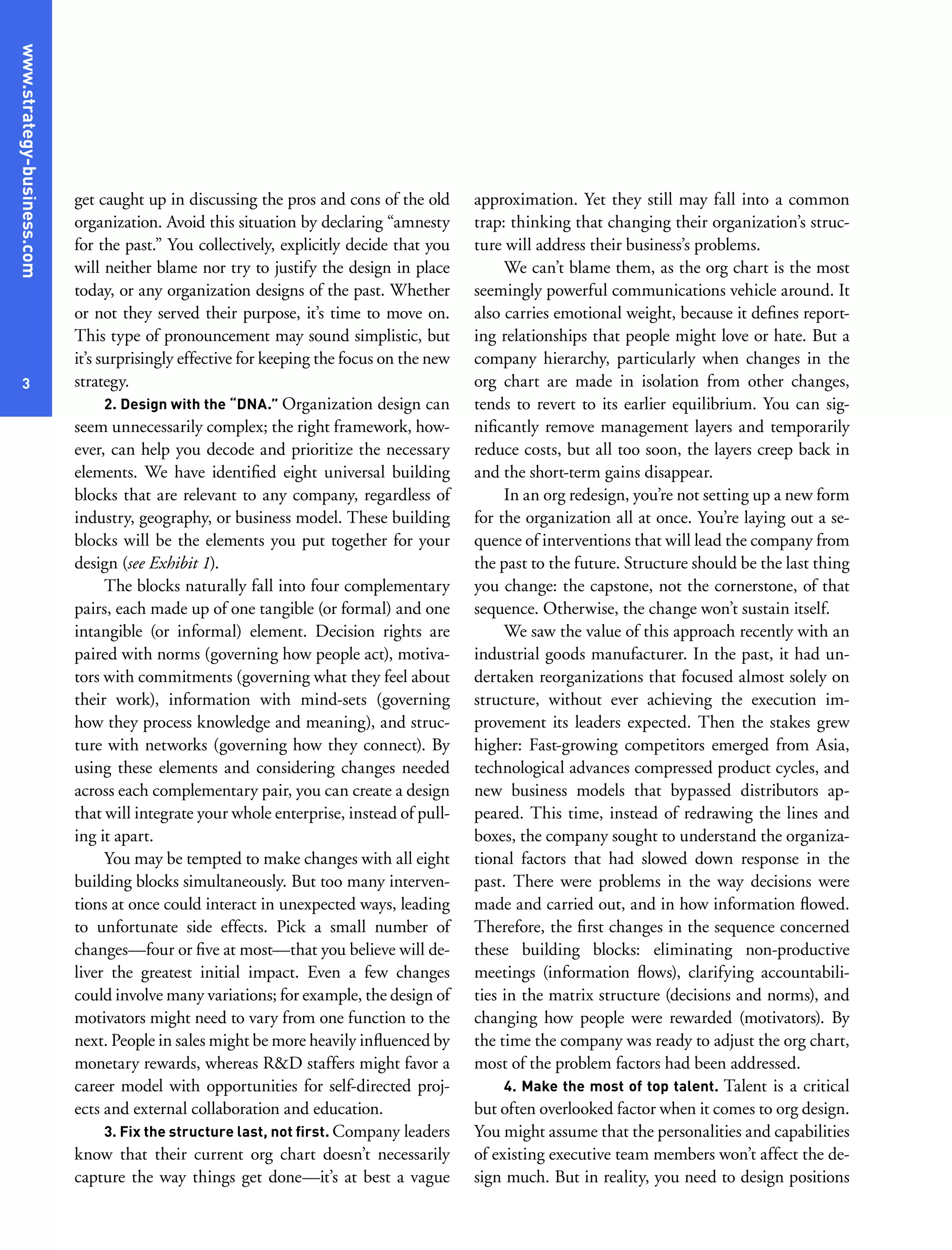 10 Principles of Organization Design | PDF