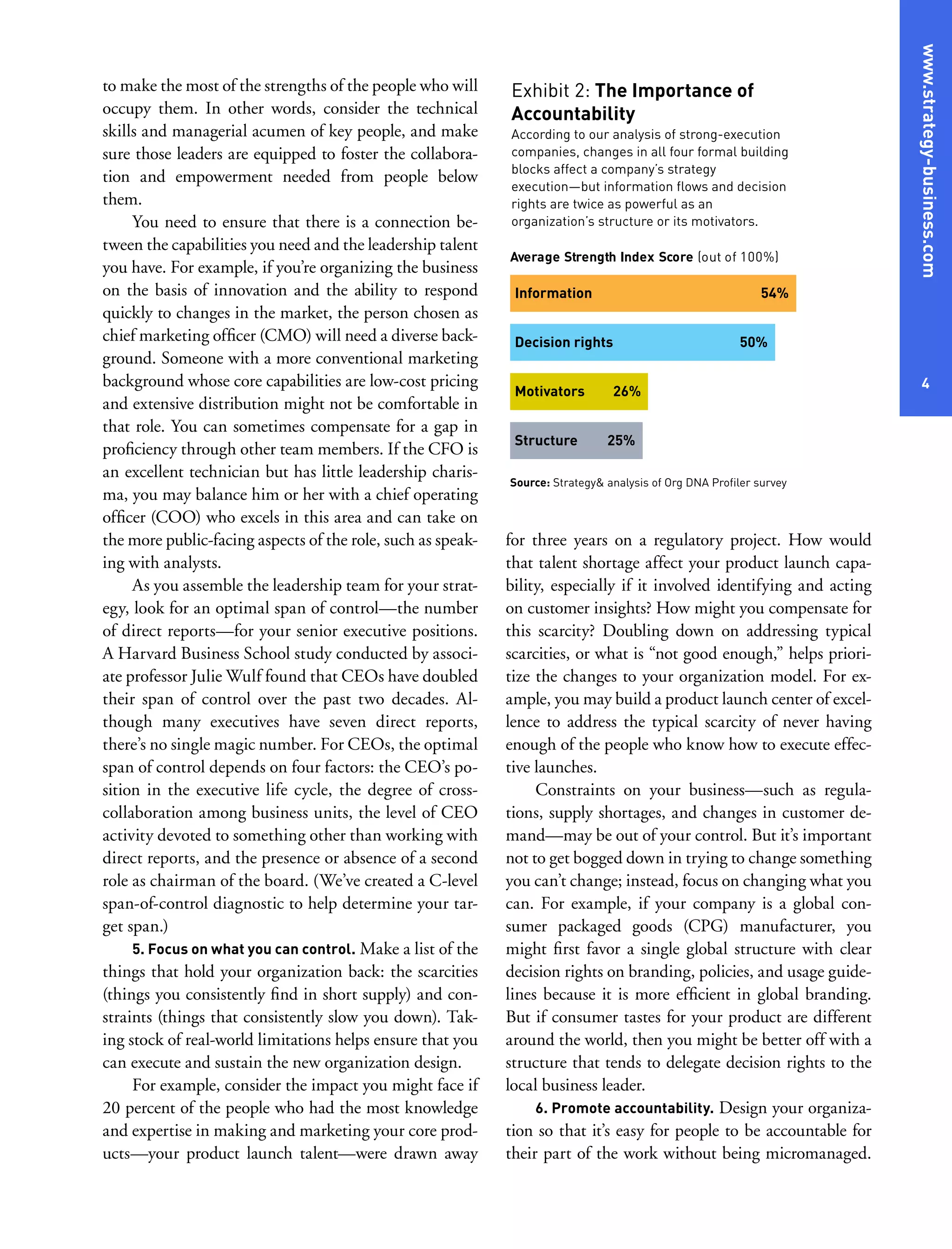 10 Principles of Organization Design | PDF