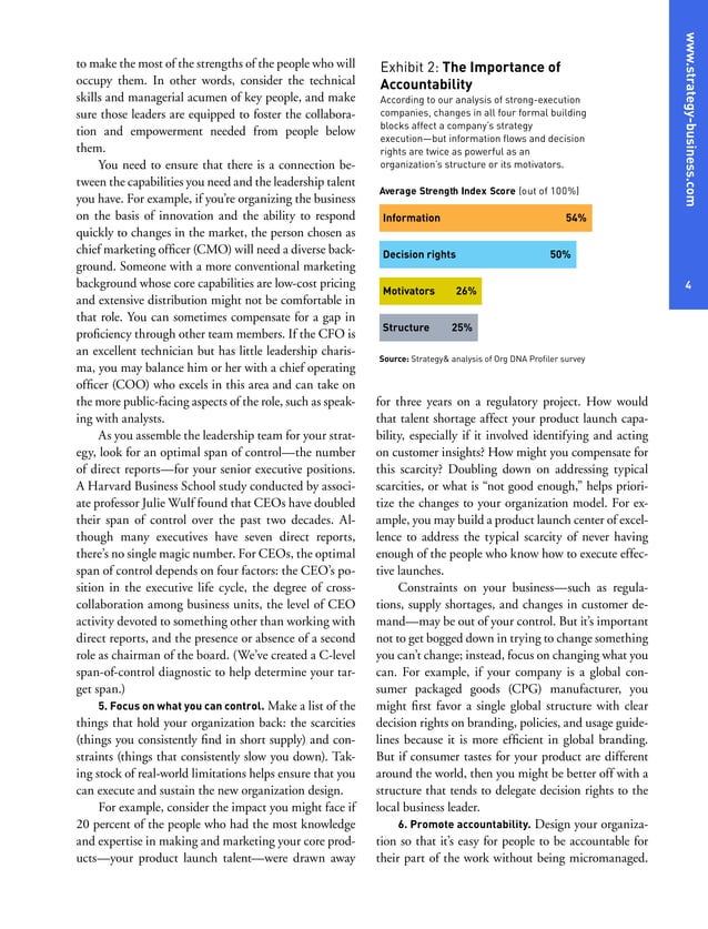 10 Principles of Organization Design | PDF