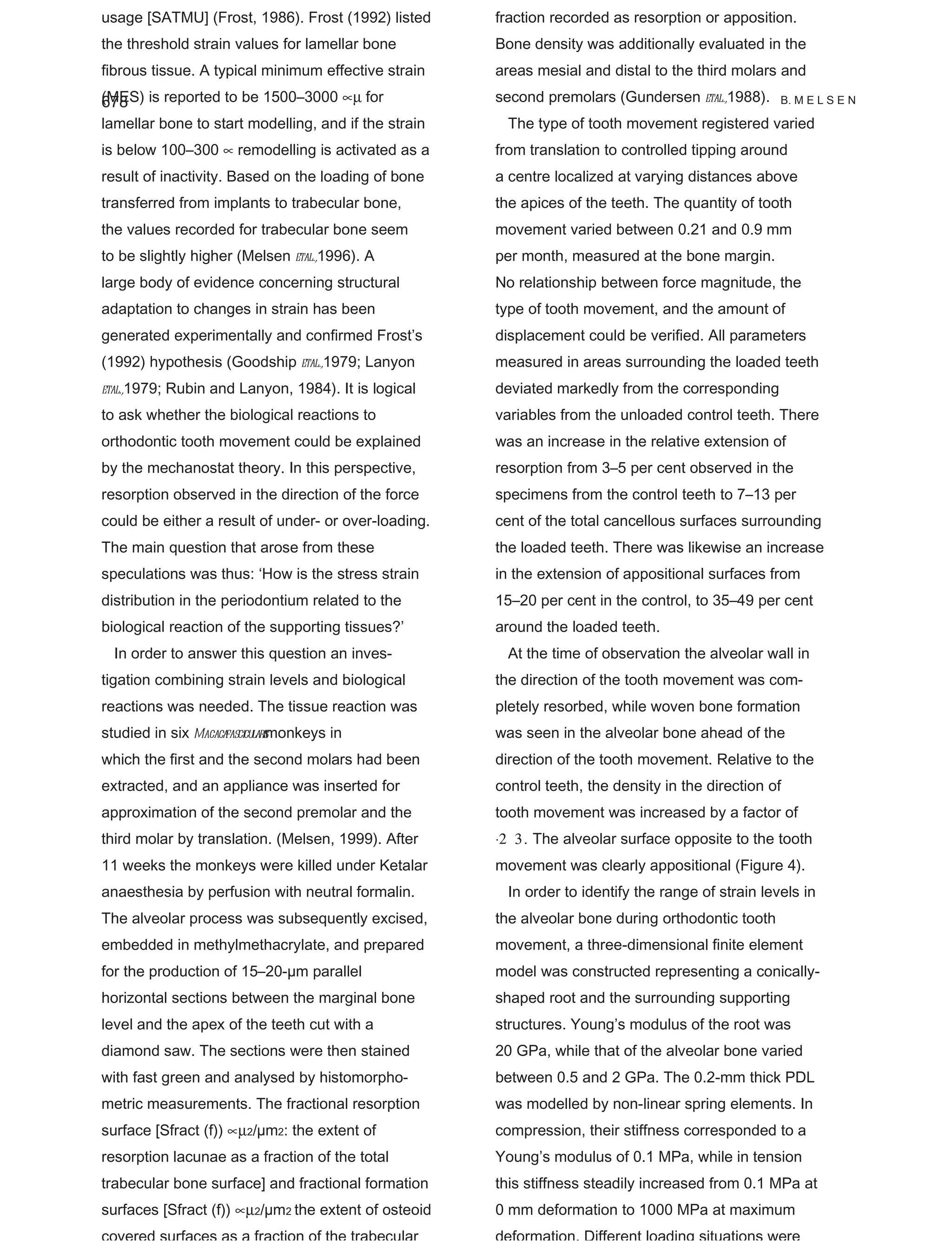 Tissue reaction to orthodontic tooth movement-a new paradigm | RTF