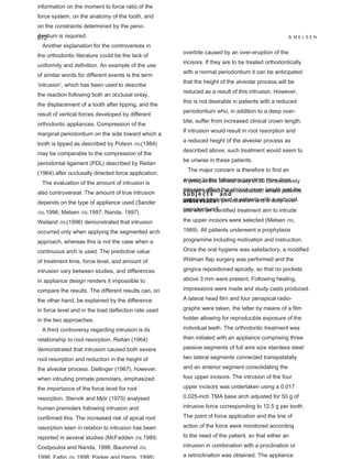 Tissue reaction to orthodontic tooth movement-a new paradigm | RTF