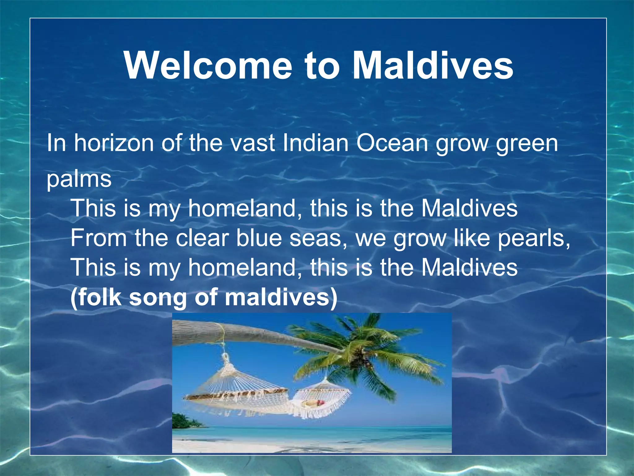 maldives | PPT