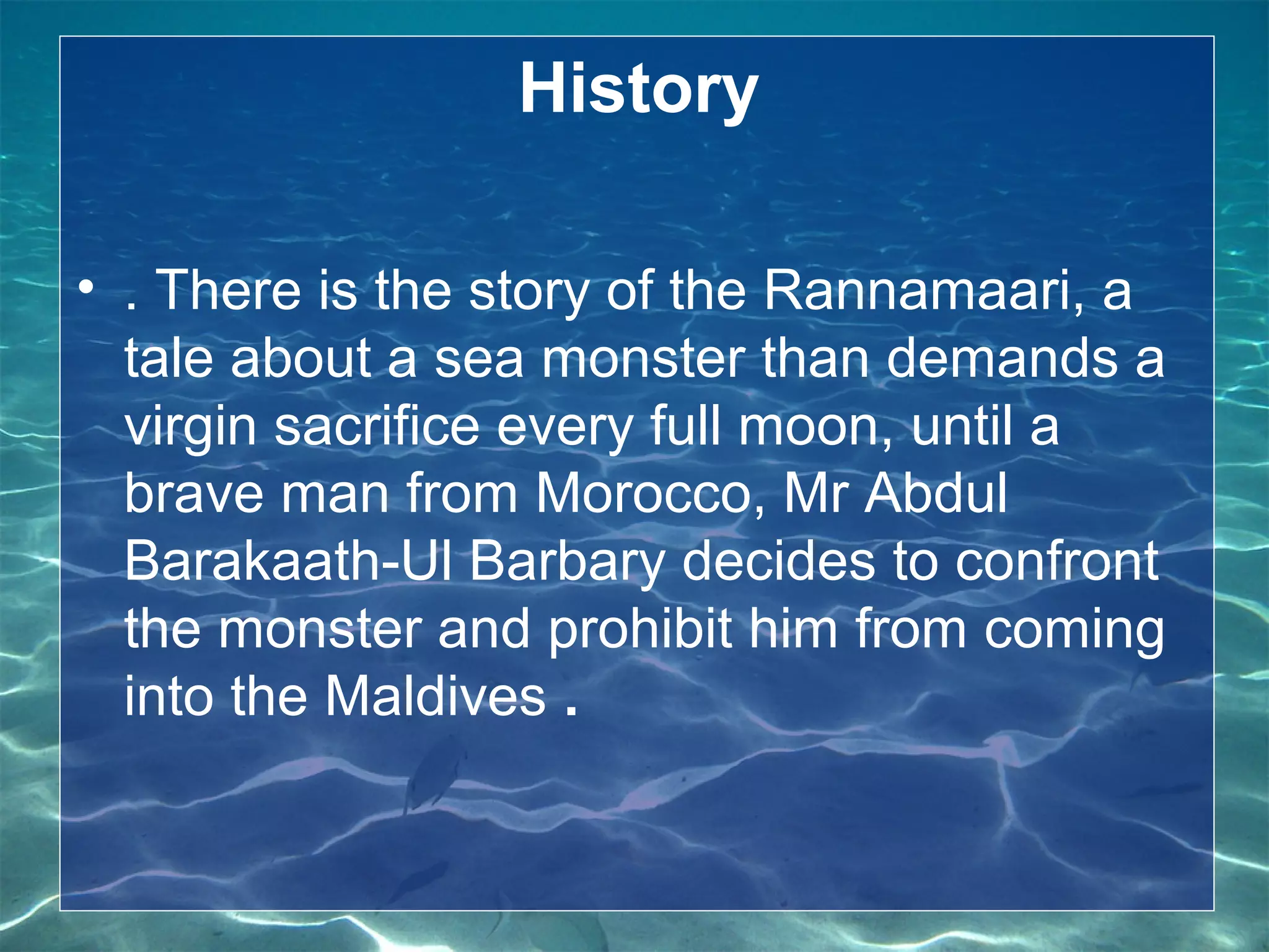 maldives | PPT