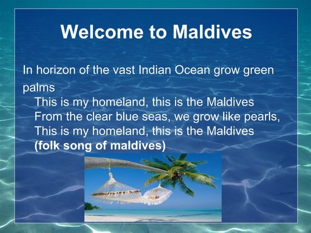 maldives | PPT