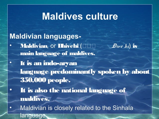 maldives | PPT