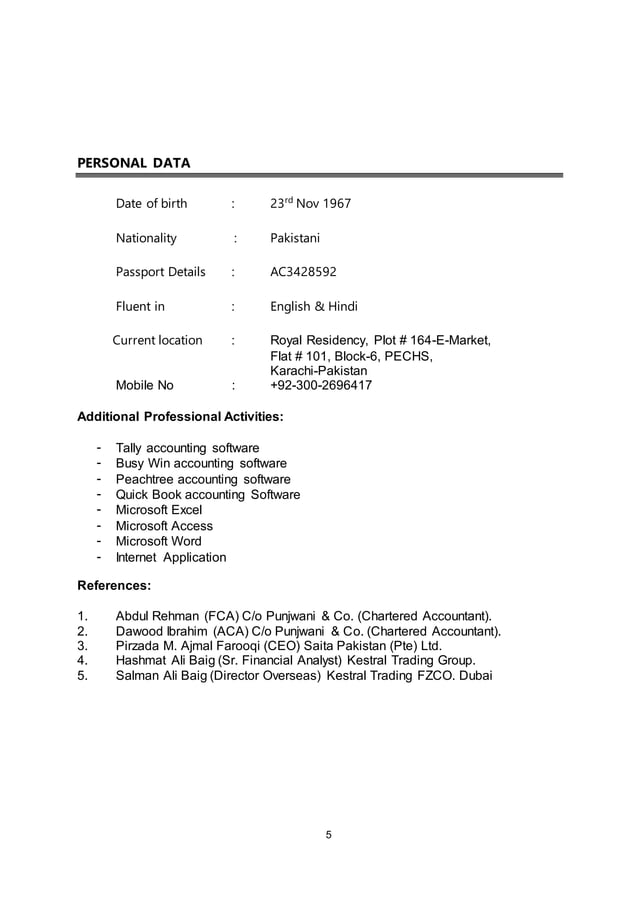 Alfred Peter CV New | DOCX