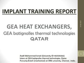 GEA BTT qatar | PDF