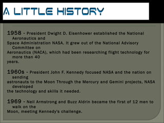 Nasa First Established