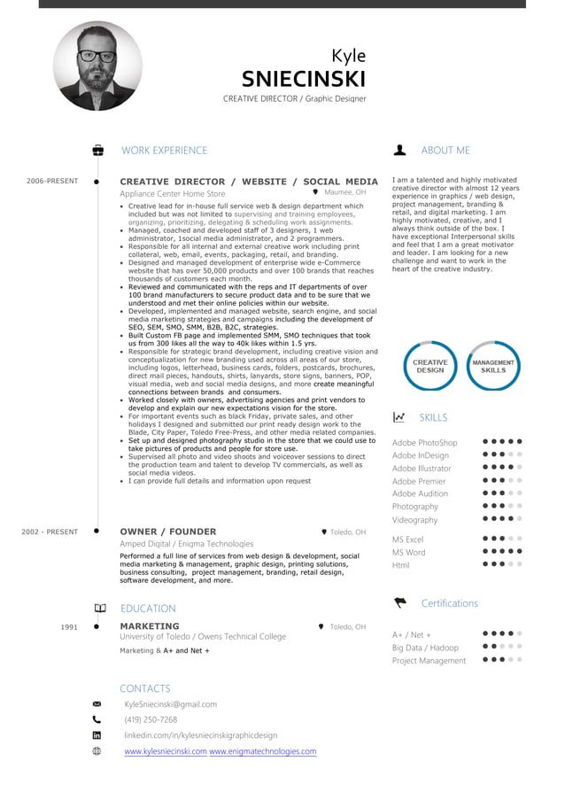 KYLE RESUME w pic FINAL KS | PDF