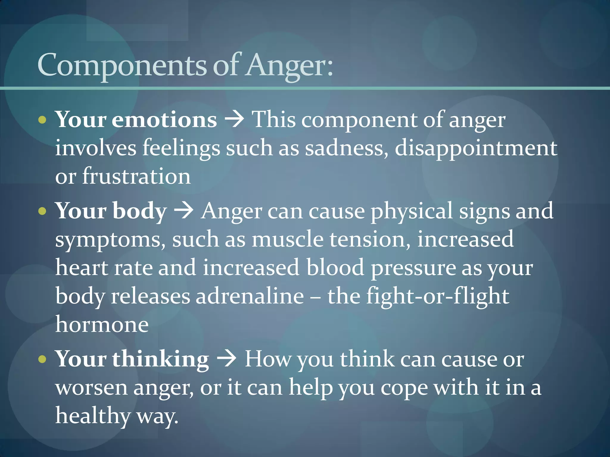 Anger Management | PDF