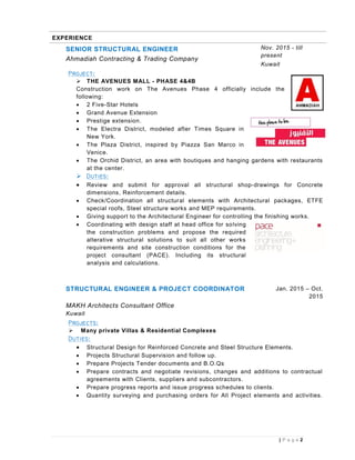 Romany resume 2016 | PDF | Construction Industry | Industries