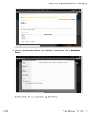 Mini Panels Configuration | PDF | Computing | Technology & Computing