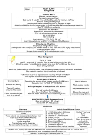 003 adult burns | PDF