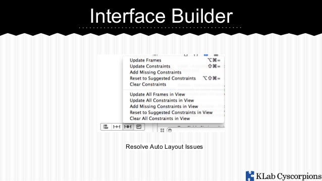 Auto Layout on Xcode 5